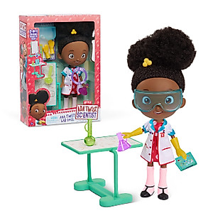 Just Play Ada Twist, Scientist Ada Twist Lab Doll, 12.5 Inch Interactive Doll with Research Lab Accessories, Talks and Sings the ''The Brainstorm Song'', Kids Toys for Ages 3 Up