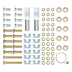 CURT 16111 Universal 5th Wheel Hardware Kit for Rails and Brackets