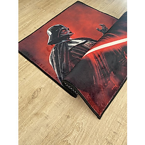 Starwars Rug, Starwars Patterned Rug, Boy Room Rug, Kids Room Rug, Gift for Him, Area Rug, Non Slip Rug, Popular Rug, Fan Rug, Custom Gift, Cool Rug rughouse34_1611.3