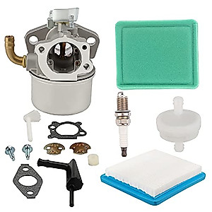Powtol 798653 Carburetor for intek 206 Briggs and Stratton 591299 798650 Carburetor Craftsman 791077 214731 110432 110492 110412 111432 120202 120212 121212 121232 Engine