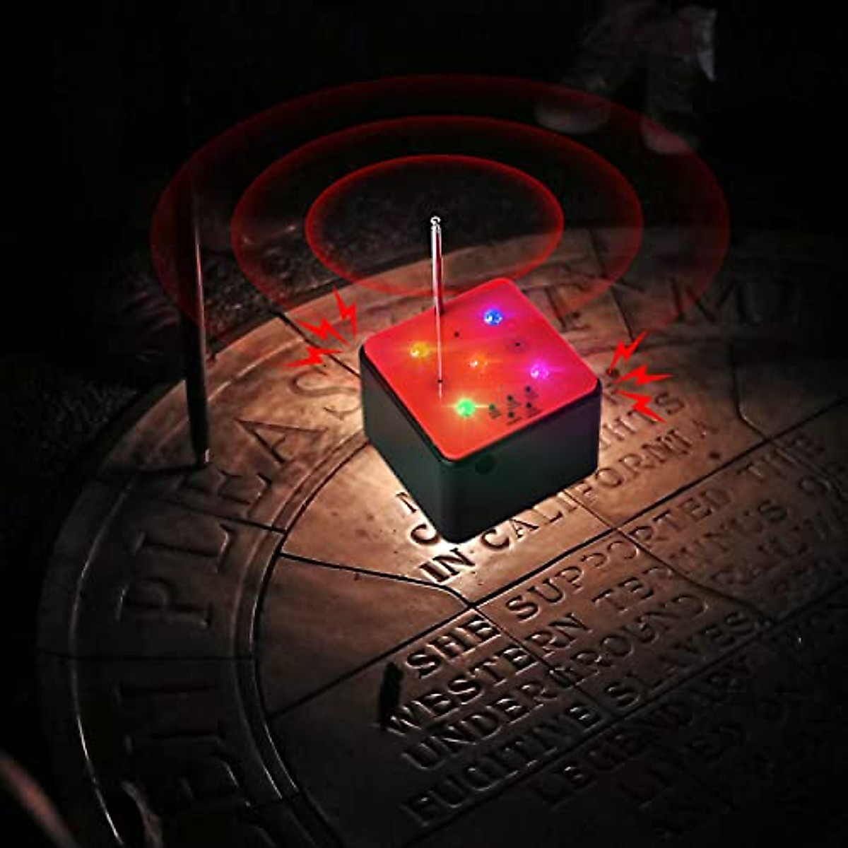Ghost Hunting Equipment, Briidea Paranormal Equipment Tool with LED Light Flashing and Sound Reminders, Designed for Professional Paranormal Investigators