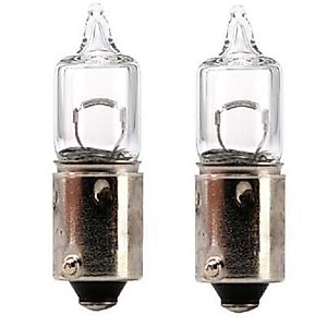 Vosla 2 Pack H10W Halogen Lamp Bulb 64113, 12 Volt 10 Watt BA9s, Made In Germany