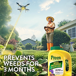 Preen Garden Weed Preventer Plus Plant Food - 31.3 lb. - Covers 5,000 sq. ft.