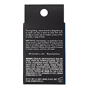 e.l.f. No Budge Cream Eyeshadow, 3-in-1 Eyeshadow, Primer & Liner With Crease-Resistant Color & Stay-Put Power, Vegan & Cruelty-Free, Oasis
