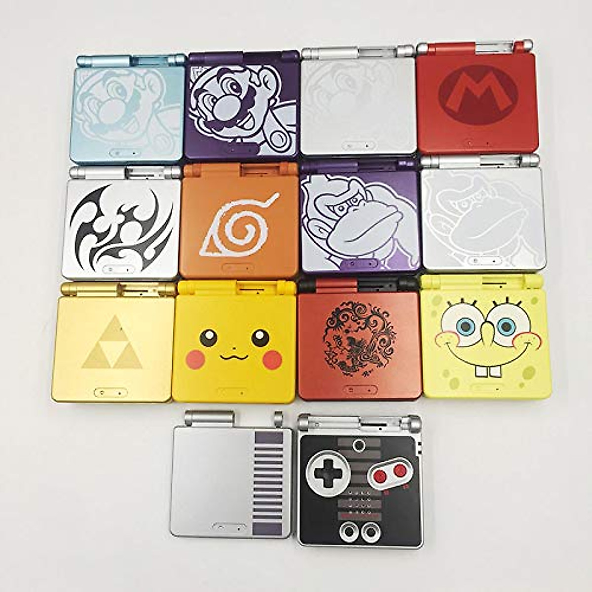 Repair Housing Shell Case Replacement for Nintendo Gameboy Advance SP GBA SP Red