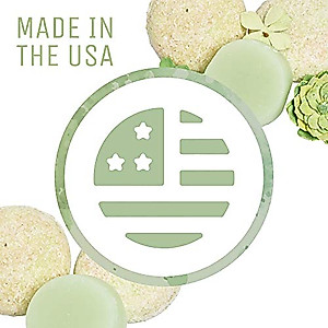 Sweet & Sassy 3 Shampoo Bars. Made in the USA. All Natural, Organic, SLS Free, Plastic Free, Safe for Color Treated Hair - Coconut Smiles.
