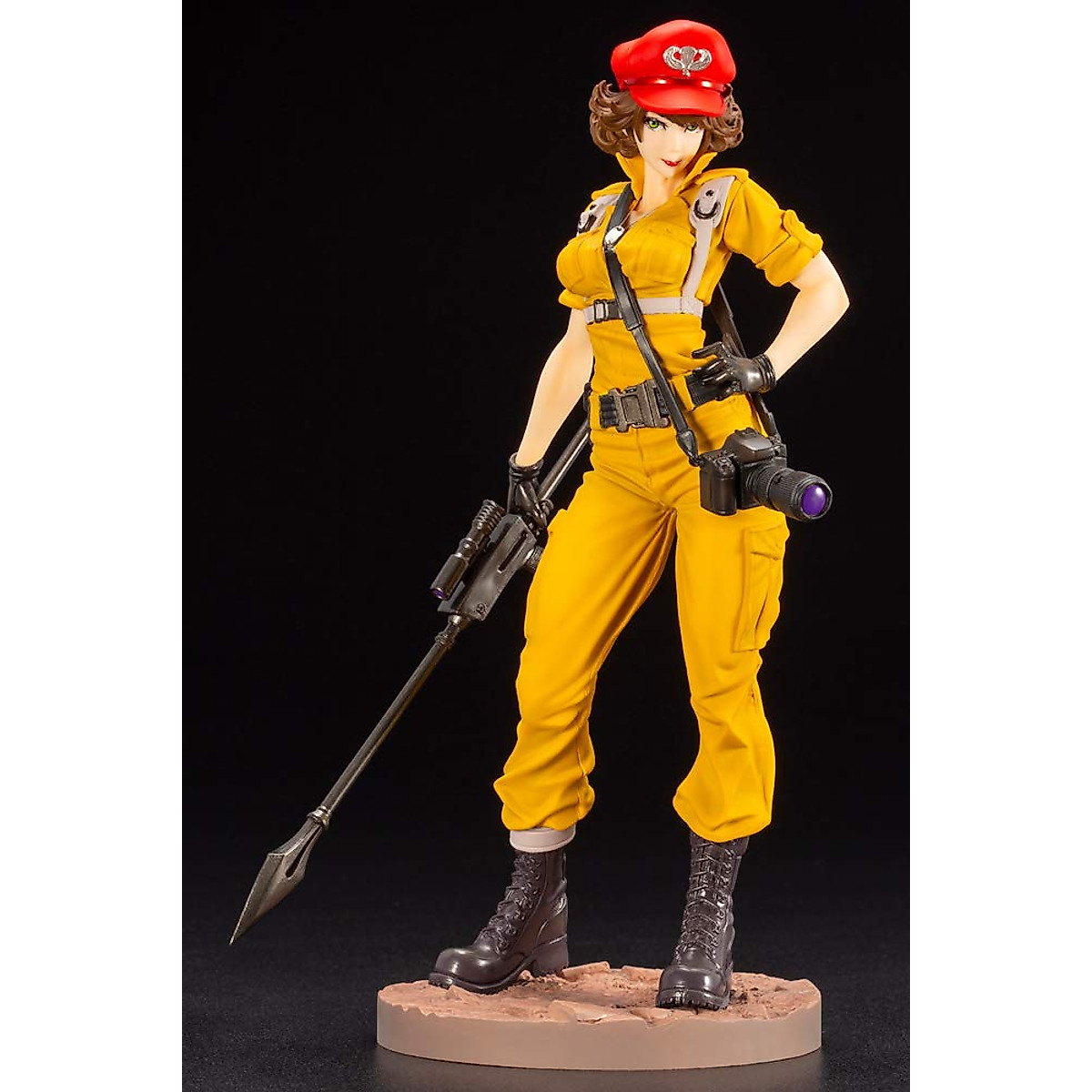 Kotobukiya GI Joe: Lady Jaye (Canary Ann Version) Bishoujo Statue, Multicolor