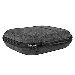 Geekria Shield Headphones Case Compatible with Sony MDR-XB950BT, WH-XB910N, WH-1000XM5, WH-1000XM4, WH-CH520 Case, Replacement Hard Shell Travel Carrying Bag with Cable Storage (Dark Grey)