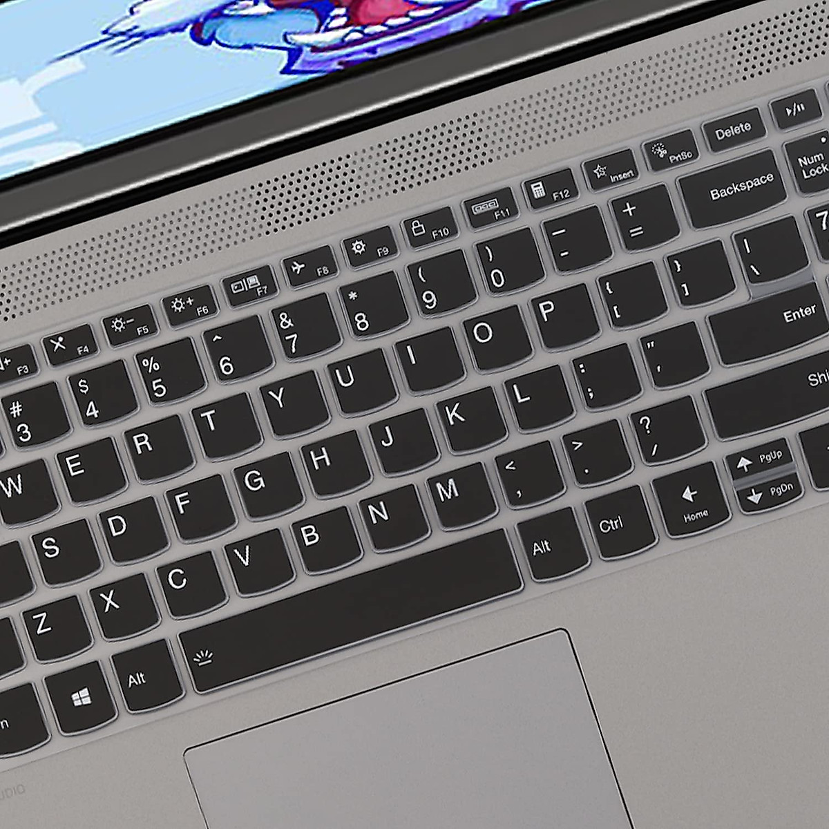 Keyboard Cover for Lenovo Yoga 7i 15.6" 16", IdeaPad 3/IdeaPad 3i 15.6 17.3, IdeaPad 5/IdeaPad 5i 15.6 17.3, IdeaPad Flex 5/Flex 5 15.6, Yoga Slim 7 15, IdeaPad Slim 7 15.6, ThinkBook 15/15P G2 G3 G4