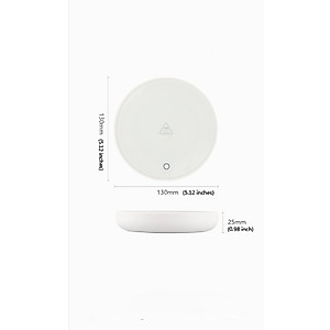 Fshopping Smart Cup Warmer Pad Coffee Mug Warmer for Coffee Tea Beverage Milk Cocoa Water Soup