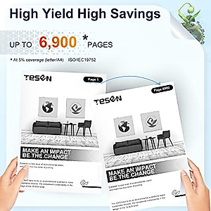 TESEN Compatible Toner Cartridge Replacement for Canon 120 CRG-120 2617B001AA Toner Black for use with Canon ImageClassD1100 D1120 D1150 D1170 D1180 D1320 D1350 D1370 MF6680DN Printer High Yield 2PK