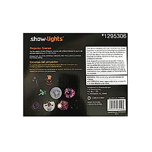 Show Lights Holiday Window Projector