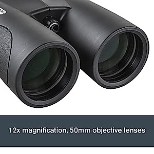 Celestron–Nature DX ED 12x50 Premium Binoculars – Extra-Low Dispersion Objective Lenses–Outdoor and Birding Binocular–Fully Multi-coated with BaK-4 Prisms–Rubber Armored–Fog & Waterproof Binoculars