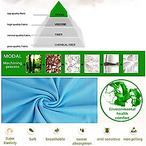 FENICAL Modal Hijab Cap Adjustable Muslim Scarf Bonnet Full Cover Shawl Cap for Lady