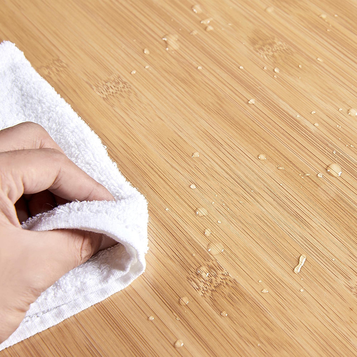 Topeakmart Kitchen Island On Wheels with Storage Cabinet and Drawer, Kitchen Trolley Cart with Spice Rack and Towel Bar for Dining Room, 26x18x36 Inches, Black