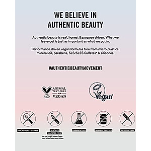 Authentic Beauty Concept Strong Hold Hairspray | Long-Lasting Control & Shiny Finish | Fast-Drying Formula | Heat Protection | All Hair Types | 9.10 oz.
