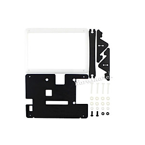 Waveshare Bicolor(White&Black) Bracket Case for 5inch HDMI LCD Combines The Touch Screen LCD and Pi into an All-in-one Device