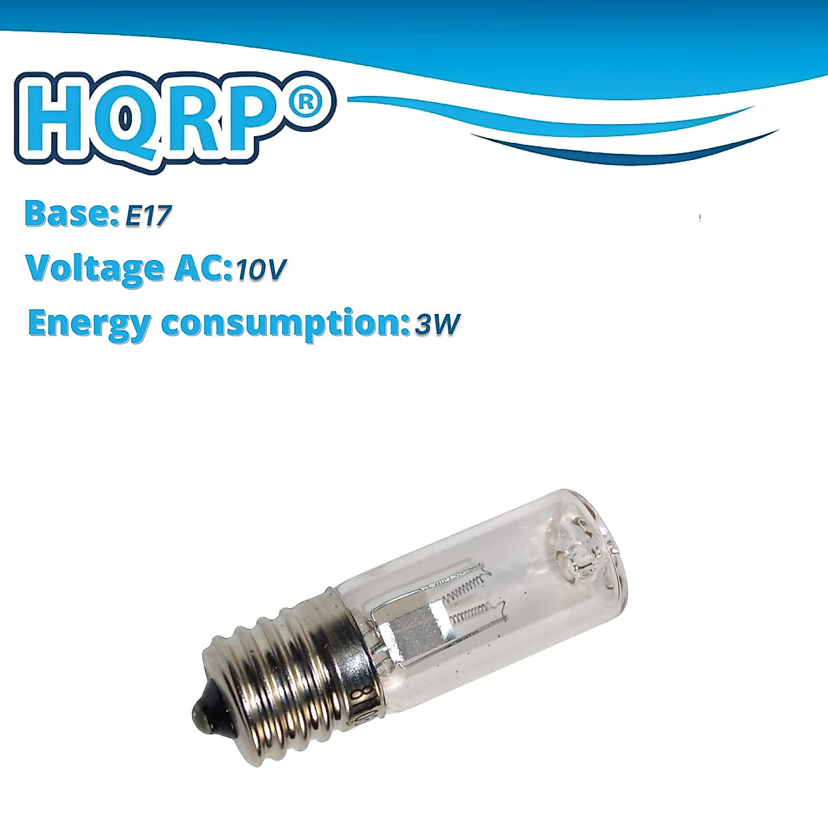 HQRP 4-Pack Bulbs Compatible with Philips Sonicare Part # 423502504291 & 423509004221 Sonicare Oral Appliances