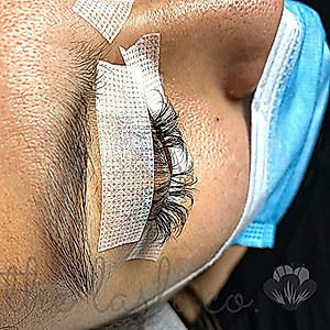 The Lash Co. Silicone Gel Tape for Lash Extensions ONE ROLL (Perfect for Tape Back Method, sensitive, gentle, easy to remove!) (Blue)