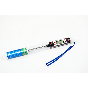 Generic TP101 Convenient Digital Food Thermometer with LCD Display (Black)