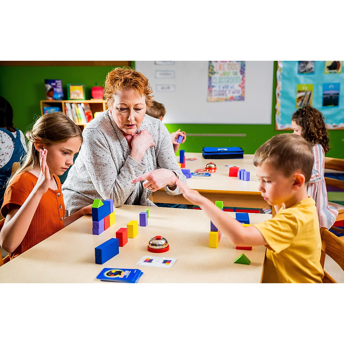 Blocks Rock! A STEM Toy and Educational Game for Competitive Structured Block Play, Ages 4+