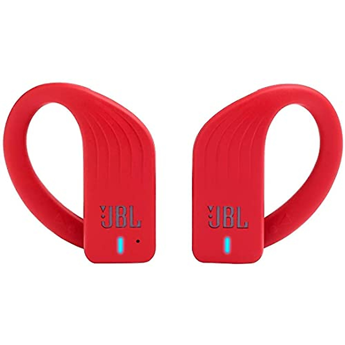JBL TWS True Wireless in-Ear Headphones Bundle with Deluxe Hardshell Case (Endurance Peak, Red) (Renewed)