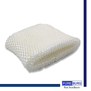 PUREBURG HC-888 Humidifier Wick Filters Compatible with Honeywell HC-888 Series Filter C Fits Honeywell HC-888N HCM-890 Series HCM-890C HCM-890-20 HEV320 Series Duracraft DCM-200 DH-890 DH890,2-Pack