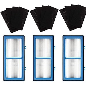Toxz 3 HEPA Filter&12PC Carbon Cotton Filter Replacement for Holmes AER1 Series Purifier,Replacement Purifier Accessories,Environmental Protection Material,Shipping Protected Box