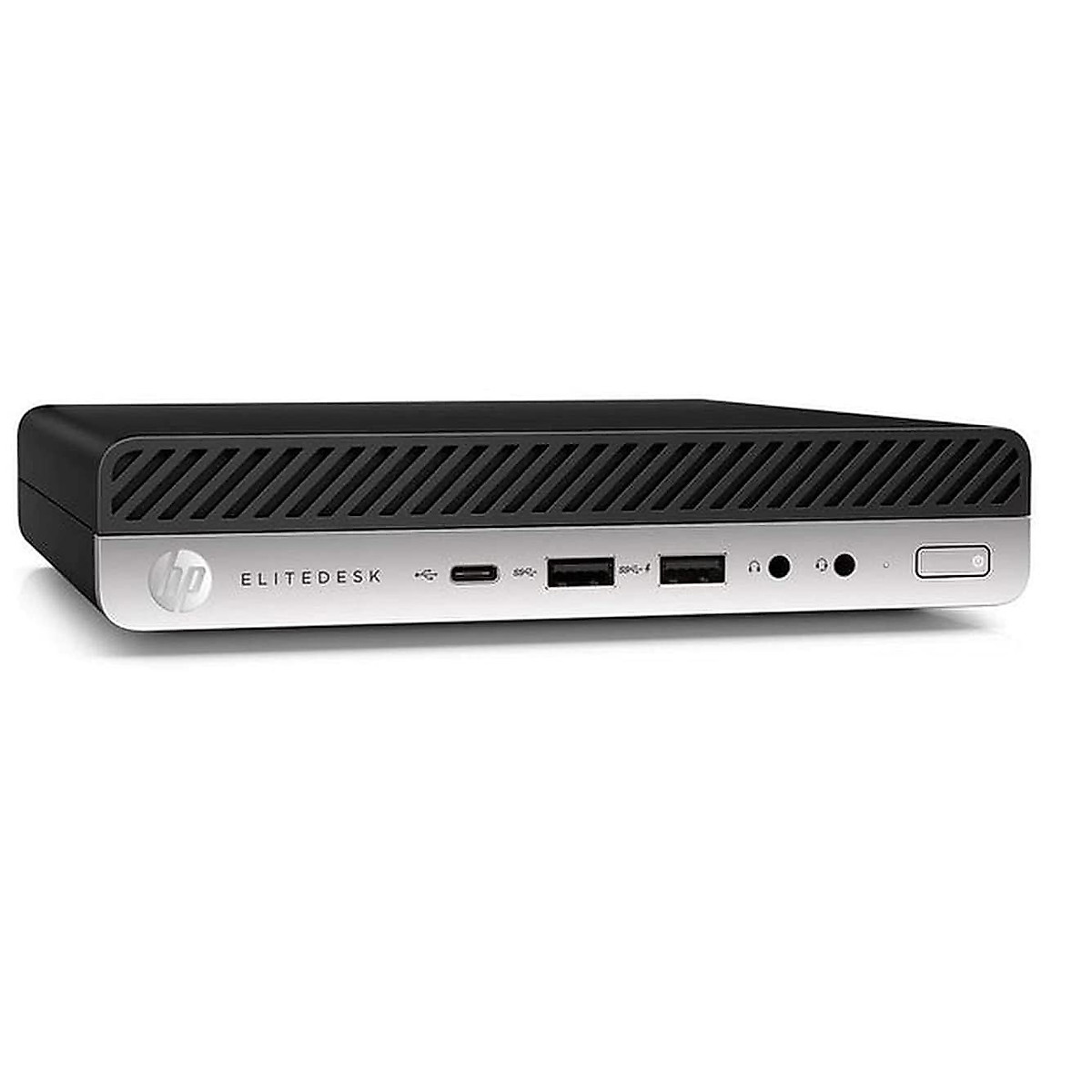 HP Elitedesk 800 G4 Mini Business Desktop (Intel Quad Core i5-8500T, 32GB DDR4 RAM, 512GB NVME Type-C, DisplayPort, WiFi, Ethernet, Kbd+Mou, Windows 11 Pro 64-bit with Dual 24" LCD … (Renewed)