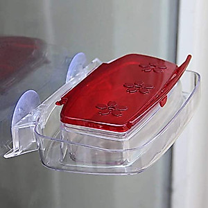 Juegoal Window Hummingbird Feeder, 8-Ounce