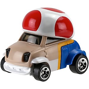 Hot Wheels Mario Bros. Toad Car Vehicle