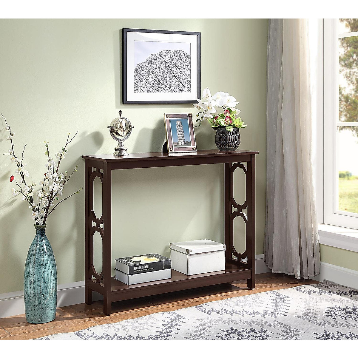 Convenience Concepts Omega Console Table, Espresso