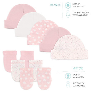 The Peanutshell Newborn Essentials Layette Gift Set for Baby Girls, 23 Piece, Fits Newborns to 3 Month