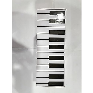 POGOLAB 49 Key Roll Up Keyboard Piano, Portable Digital Electric Foldable Piano Keyboard, Rechargeable, 8 Tones, 6 Educational Demo Songs, for Beginners Gift (Rainbow)