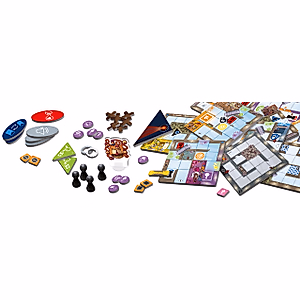 Sit Down! Magic Maze: Maximum Security, Strategy Board Game, Customize Your Magic Maze Experience, For 1 to 8 Players, Ages 8 and up