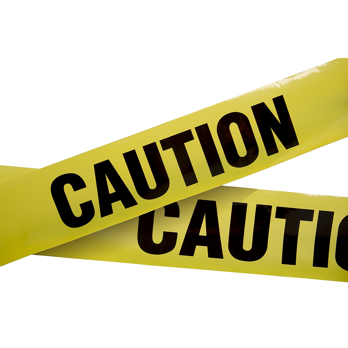 Caution Party Tape • 3 in. Wide X 100 Ft. Long • High Visibility • Tear Resistant Design • Great for Construction-Themed Parties & Signage for Small Hazards (100 ft) (1 Pack)