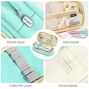 LHMTQVK Large Pencil Case Pencil Pouch Can Expand Pencil Bag Big Capacity Pencil Bag Large Storage Pouch Pencil Case Aesthetic Pencil Case kl2 Bhg