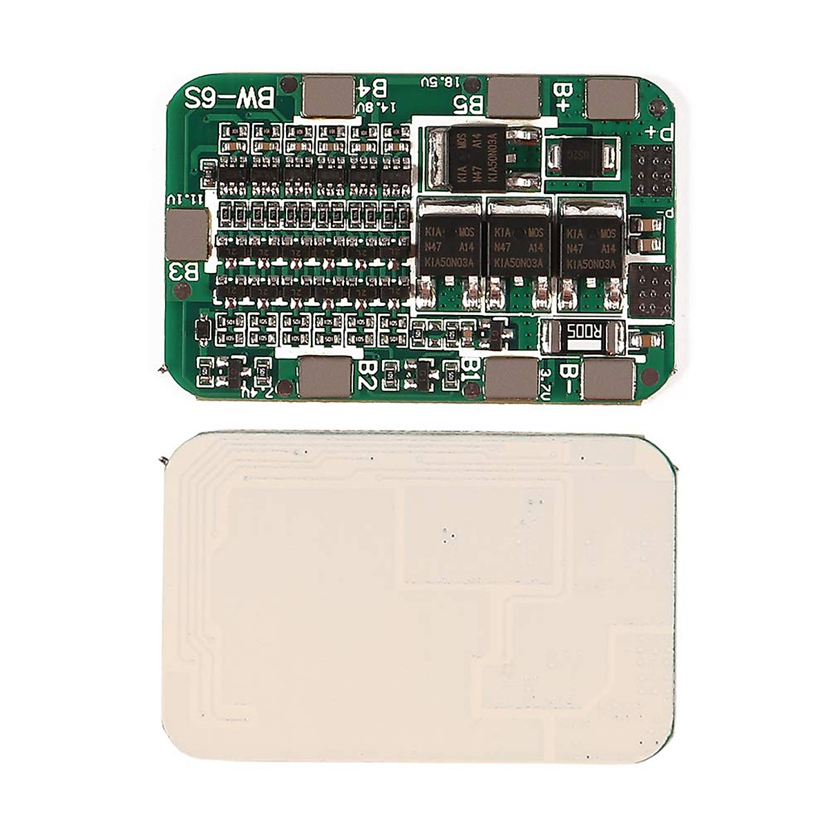 ACEIRMC 2pcs 6S 15A 24V Battery Protection Board for Li-ion Lithium 18650 Battery BMS Packs PCB Protection Board Integrated Circuits