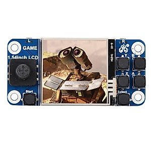 for Raspberry Pi, Mini Game Console 1.54in LCD Display for 2B/3B&/Zero W
