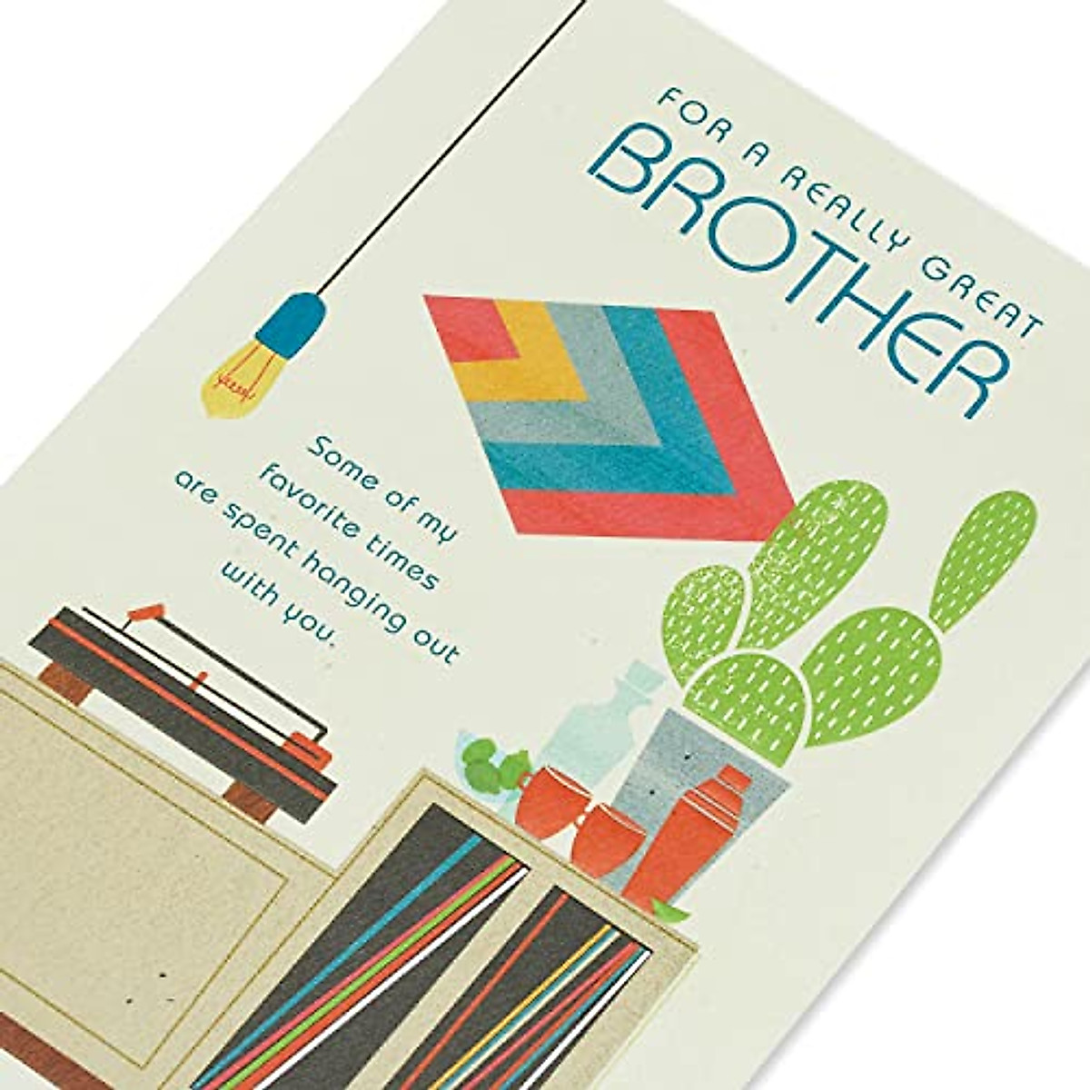 American Greetings Birthday Card For Brother (Good Time When We're Together)