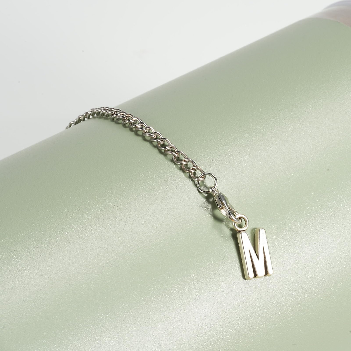 LUAATT Letter Charm Accessories For Stanley Cup,Name Id Letter Handle Charm For Stanley Tumbler(M)