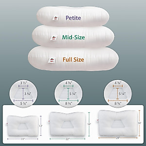 Core Products Tri-Core Cervical Support Pillow Petite Firm