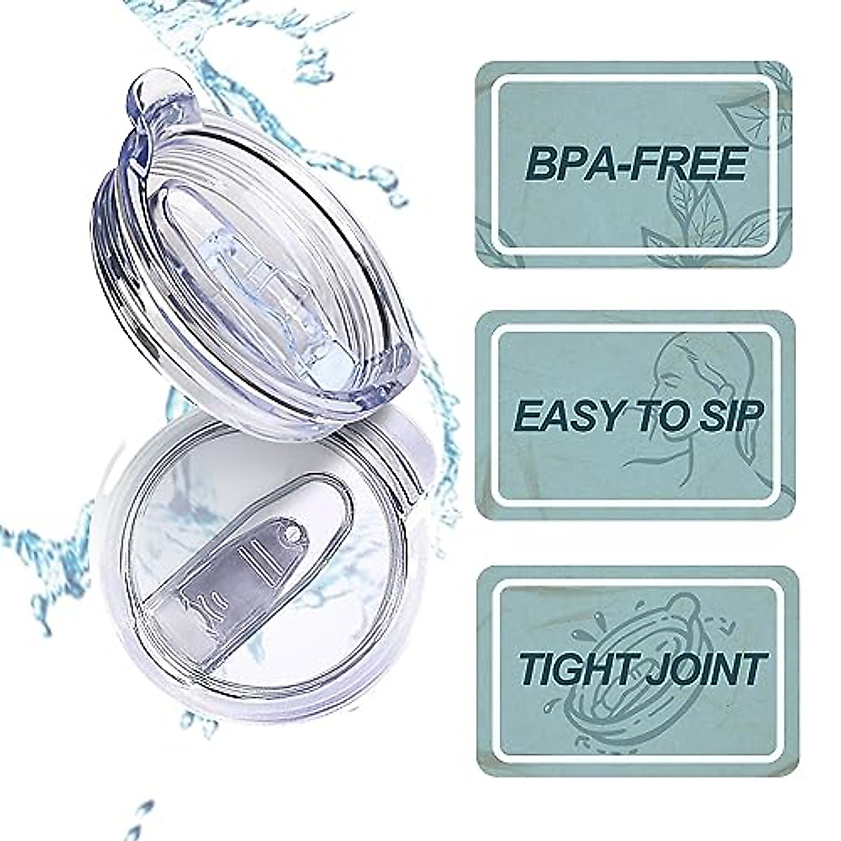 coolgood 40 Oz Boho sun moon and stars Mug Tumbler Stainless Steel Vacuum Insulated Mug with Handle Double Vacuum Travel Coffee Cup on Screw Lid and Straw