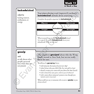 A Word a Day, Grade 4 Teacher Edition