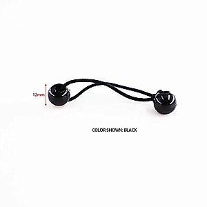 Beauty Town 28 Pcs 12mm Pastel Assorted Hair Ties with Balls Bubble Ponytail Holders for Kids Toddler Girls