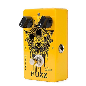 Caline Fuzz Bear Guitar Effects Pedal Multieffects Pedals Metal True Bypass Orange CP-46