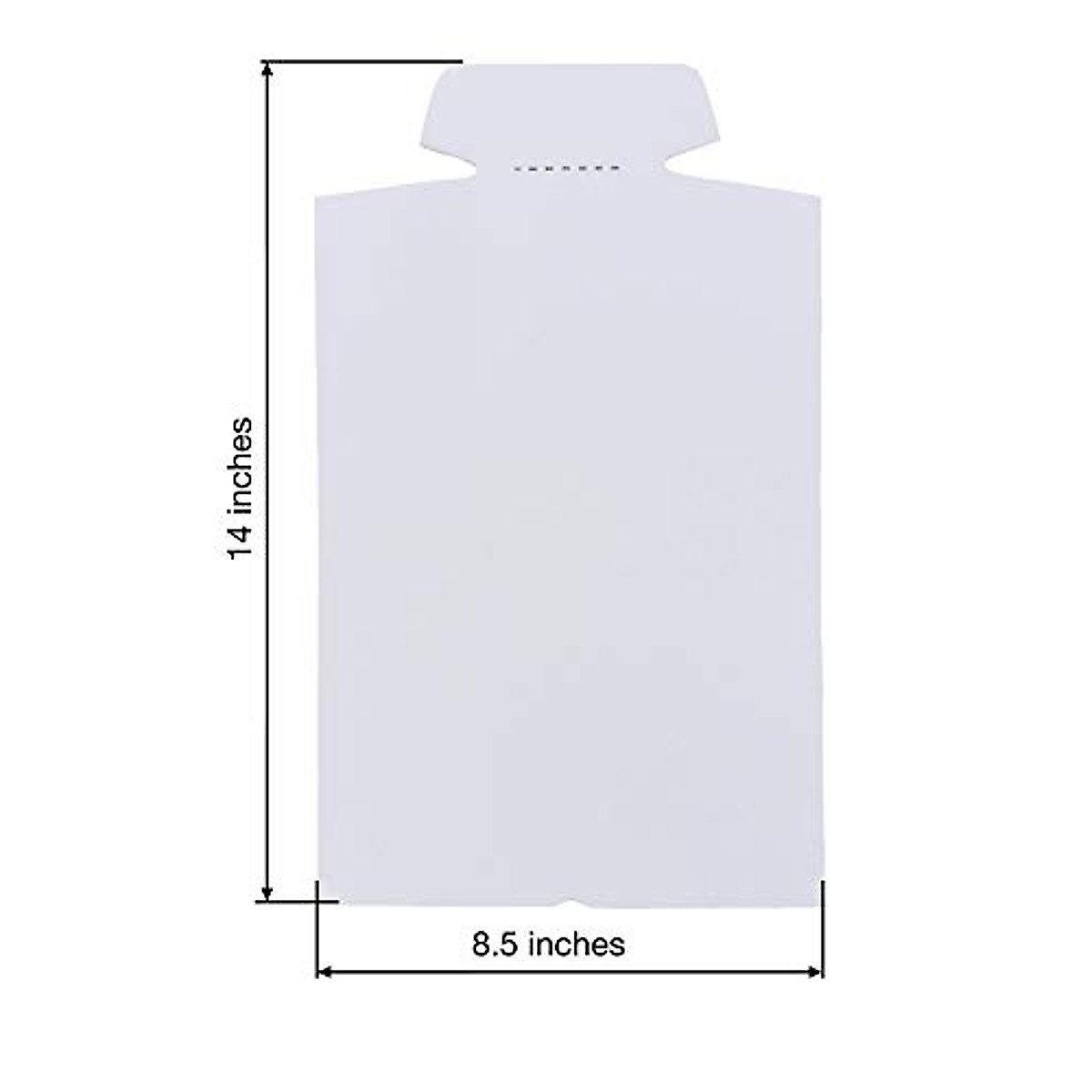 TATYZ Cardboard Shirt Inserts Folding Forms for Packing, Organizing, Laundry Folders- 20 PCS (8.5" x 14 ")