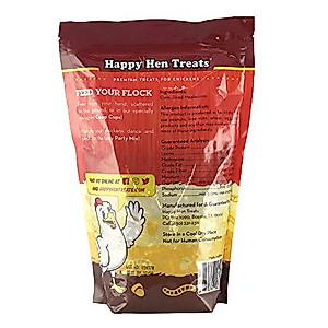 Happy Hen Treats Party Mix Mealworm and Corn, 2-Pound