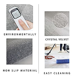 Retro Black Gold Greek Key Area Rug, Non Slip Noise Reduction Kids Rugs, Machine Washable Durable Carpet for Indoor Living Room Bedroom Office Decor Mat - 4' by 6'