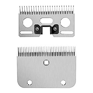 BEETRO 24 and 35 Teeth Horse Shears Replacement Blades, Professional Stainless Steel Clipper Blades for Horse Equine Goat Pony Cattle